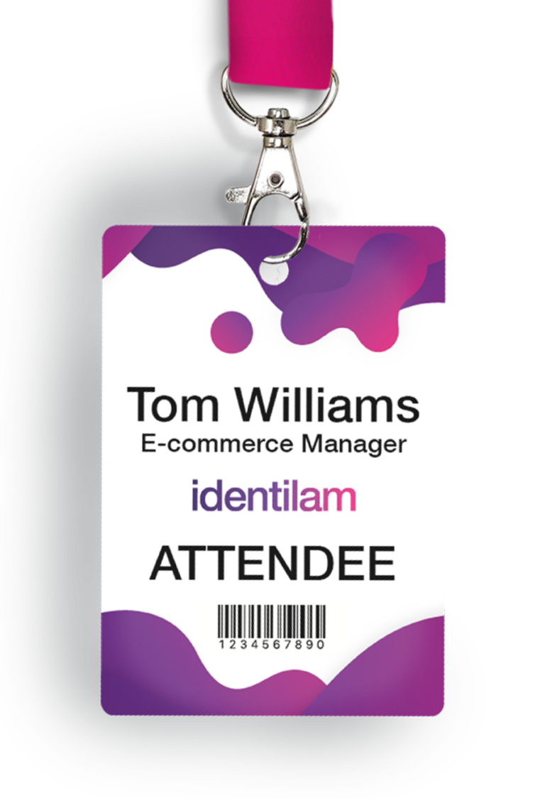 Event Name Badge Design | Identilam